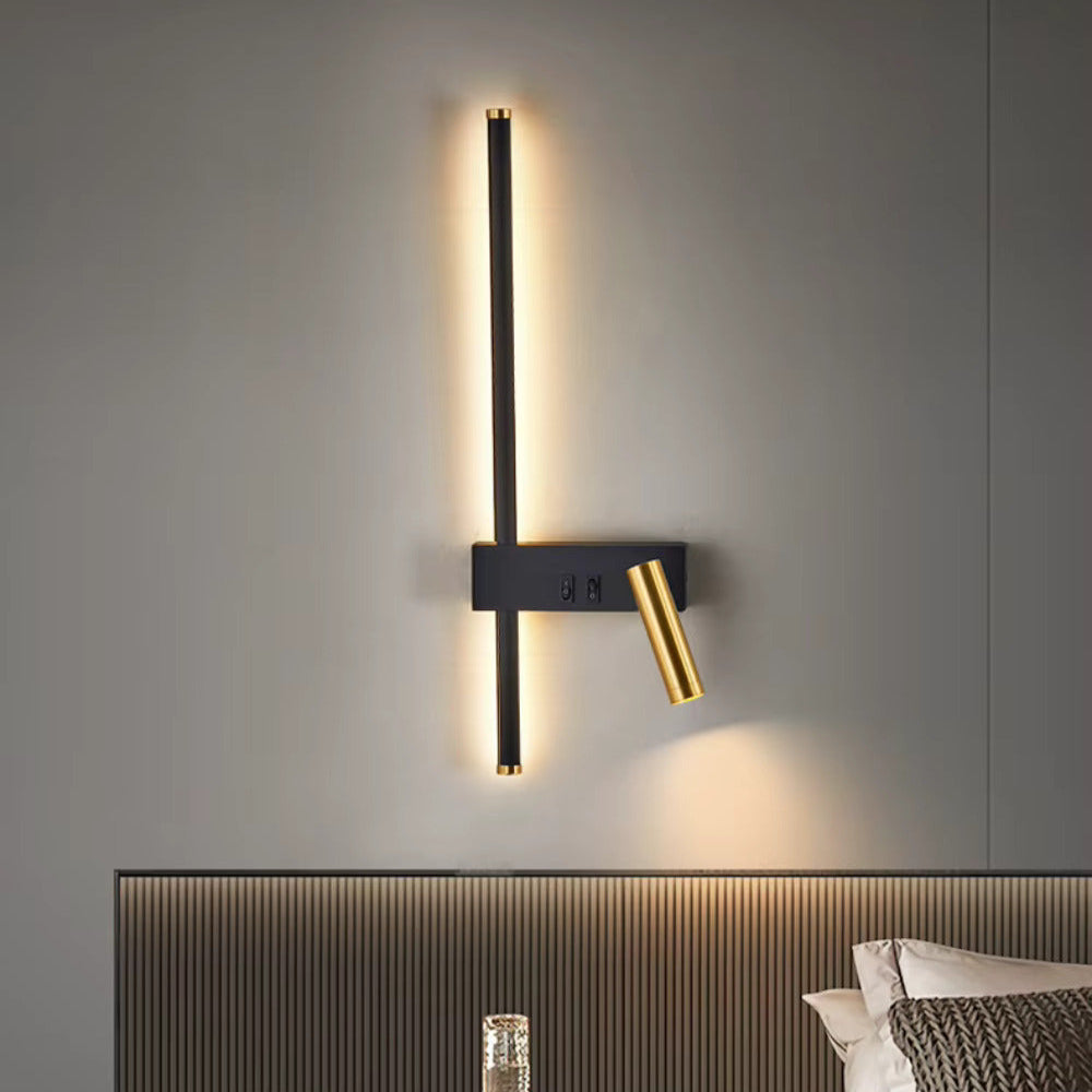 Bedroom Wall Light with Switch- Switchable Bold Wall Light