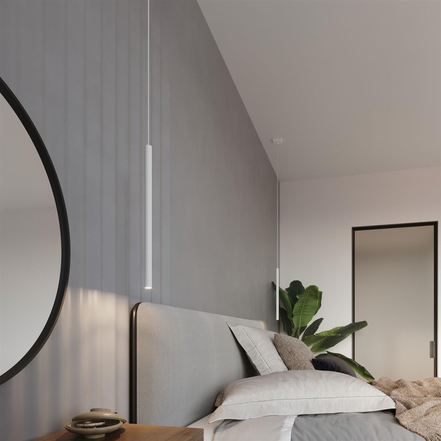 Trip White Pendant Light