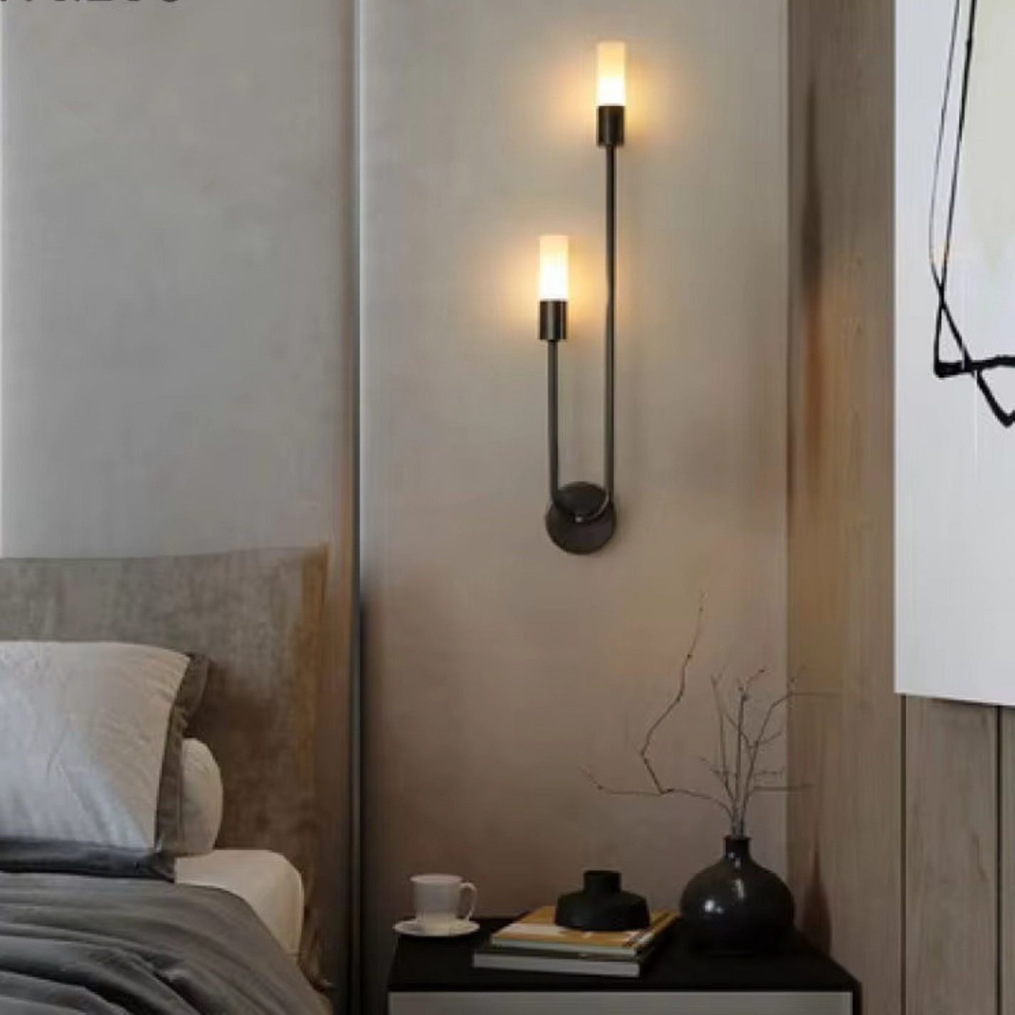 Spire Sleek LED Wall Light 12W Warm White | Light My House
